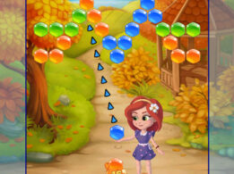 【無料】バブルシューターのアドベンチャーゲーム Little Fox: Bubble Spinner Pop（ブラウザ） ｜ 無料ゲームnet