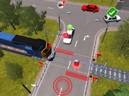 【無料】信号機で交通整理するワンボタンゲーム【Crazy Traffic Control】（ブラウザ） ｜ 無料ゲームnet